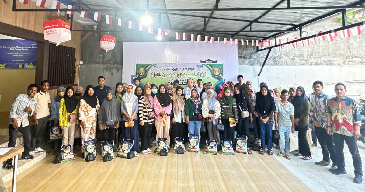PNM Peduli Tebar Keberkahan Maulid Nabi Lewat 100 Paket Gizi - Fakta ...